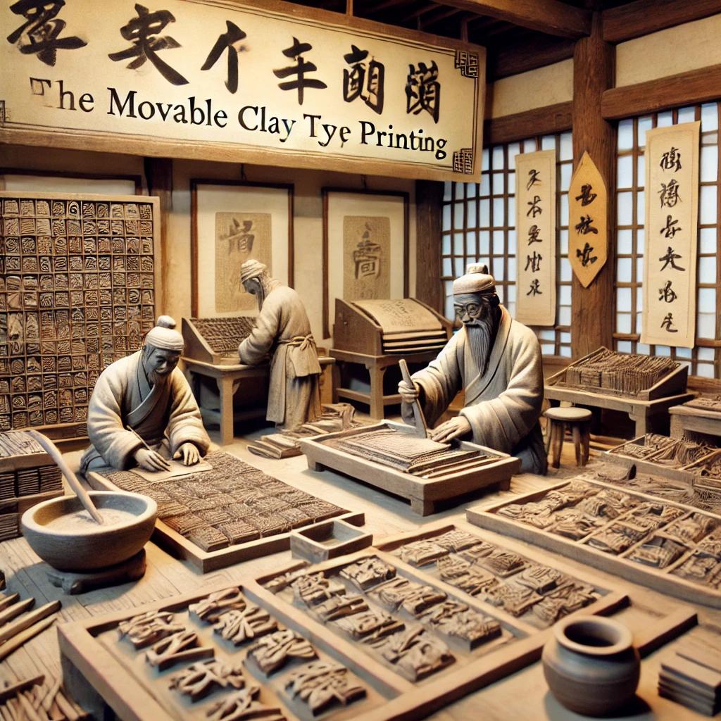 Máy In Chữ Rời Bằng Đất Nung – Bước Tiến Đầu Tiên Của Ngành In Ấn